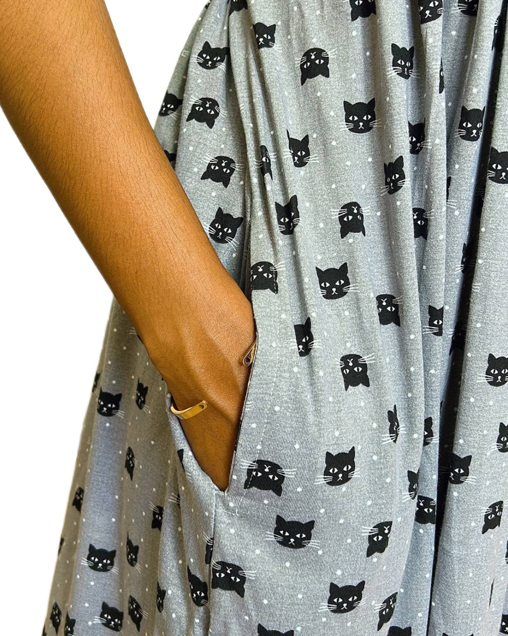 Maternity Maxi – CAT MOM – gunoscouture