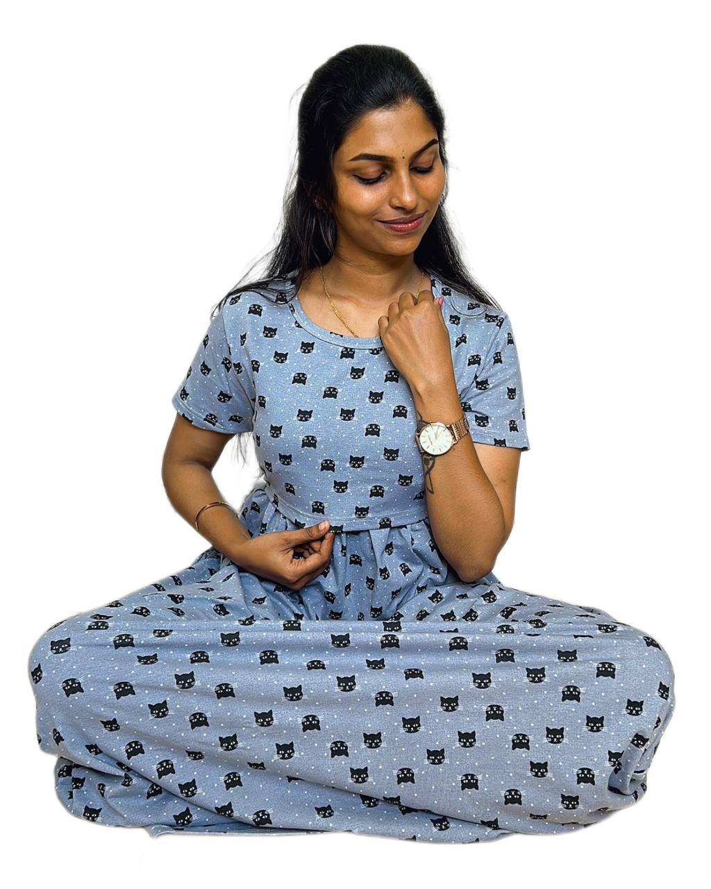 Maternity Maxi – CAT MOM – gunoscouture